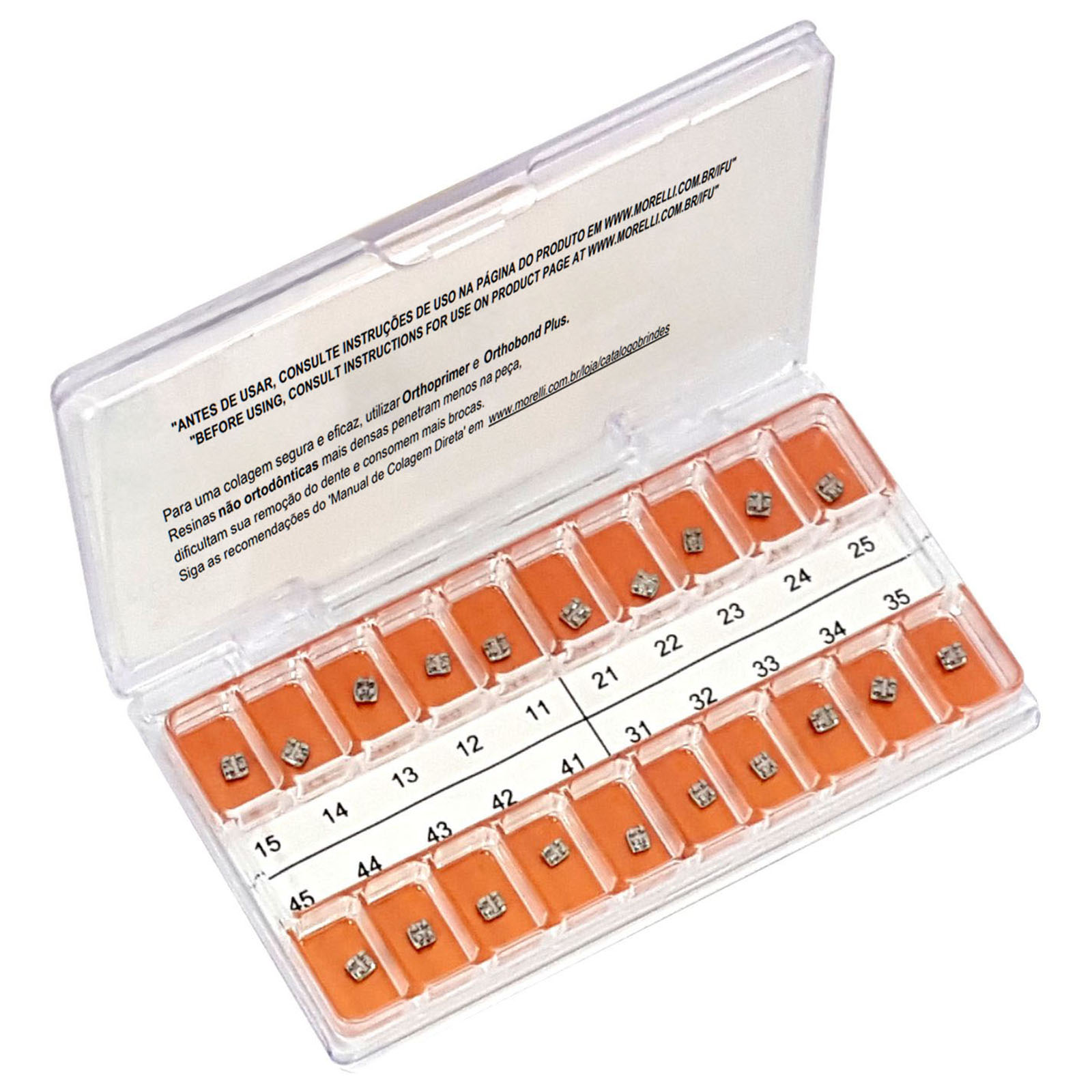 Bracket Edgewiesse Metalico sin gancho Slot .022 Slim Max Morelli ...